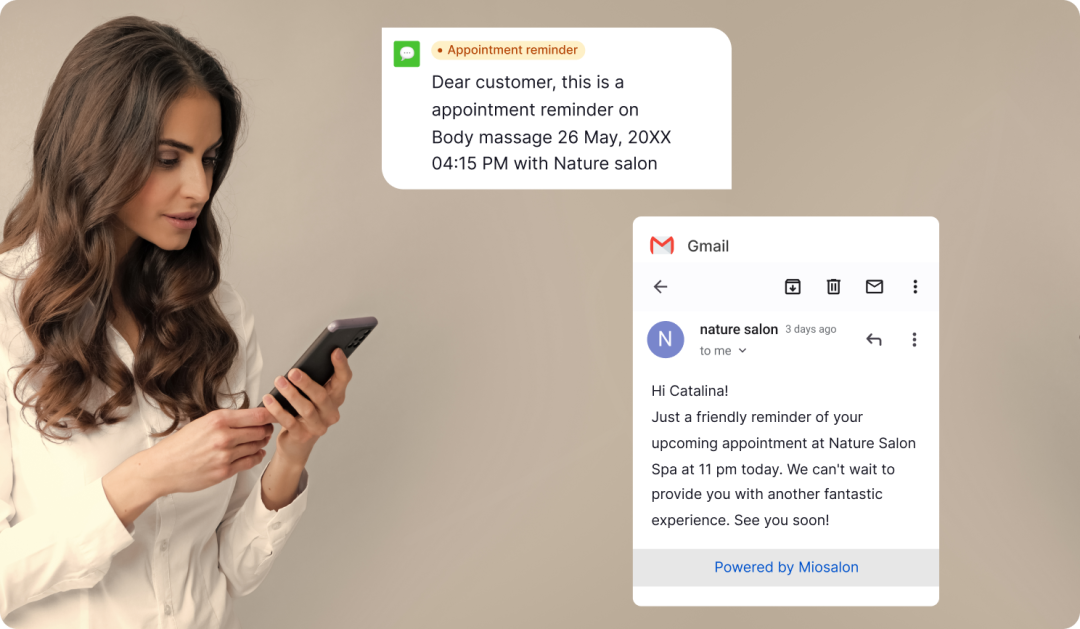 How to automate the salon appointment reminder?